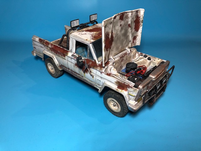 1980 Jeep Honcho Ice Patrol -- Plastic Model Truck Kit -- 1/25 Scale ...