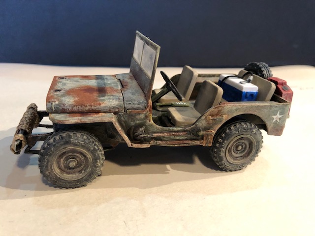 Gallery Pictures MPC Godzilla Army Jeep Plastic Model Military Vehicle ...