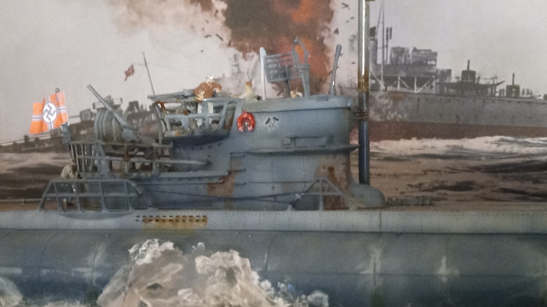 German U-Boat Type VIIC/41 Atlantic Version -- Plastic Model Military ...