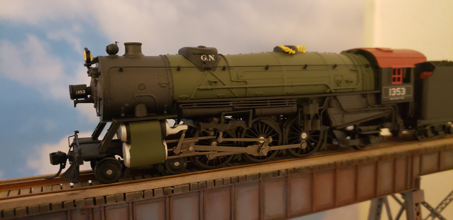 Heavy Pacific 4-6-2 Baltimore & Ohio #5300 DCC -- HO Scale Model Train ...