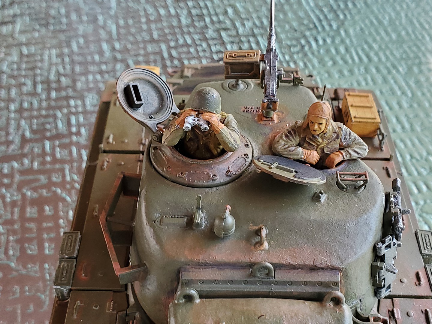 US Med Tank M26 Pershing T26E3 -- Plastic Model Military Vehicle Kit ...