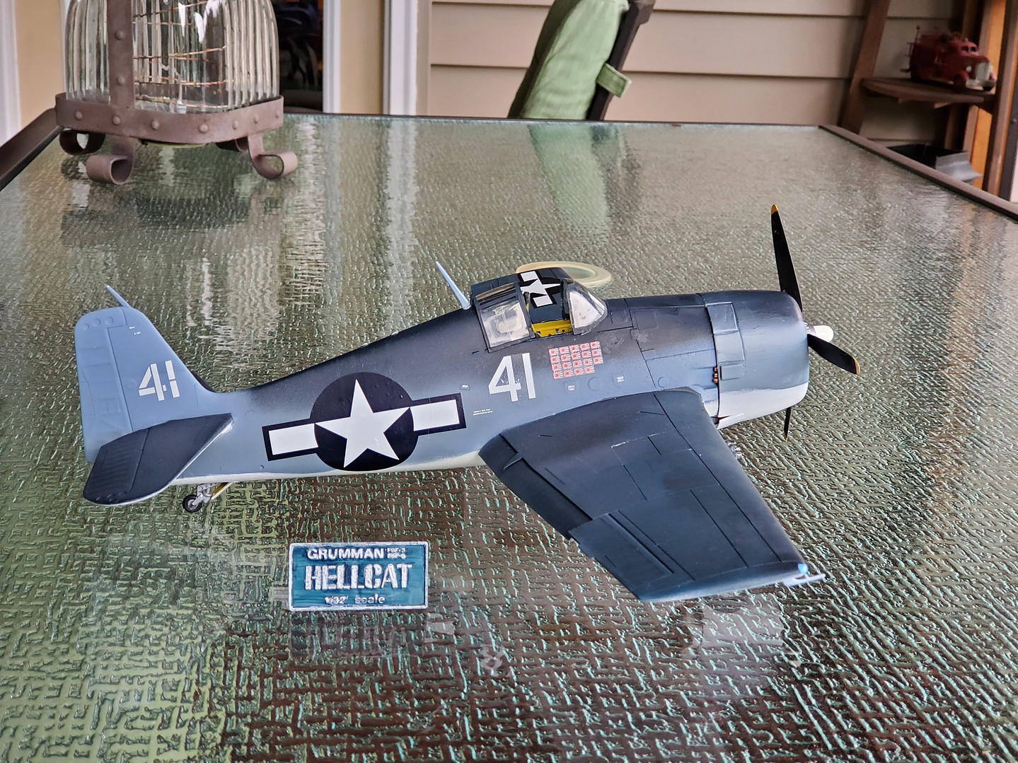 Gallery Pictures Hasegawa F6F3/5 Hellcat Fighter Plastic Model Airplane ...