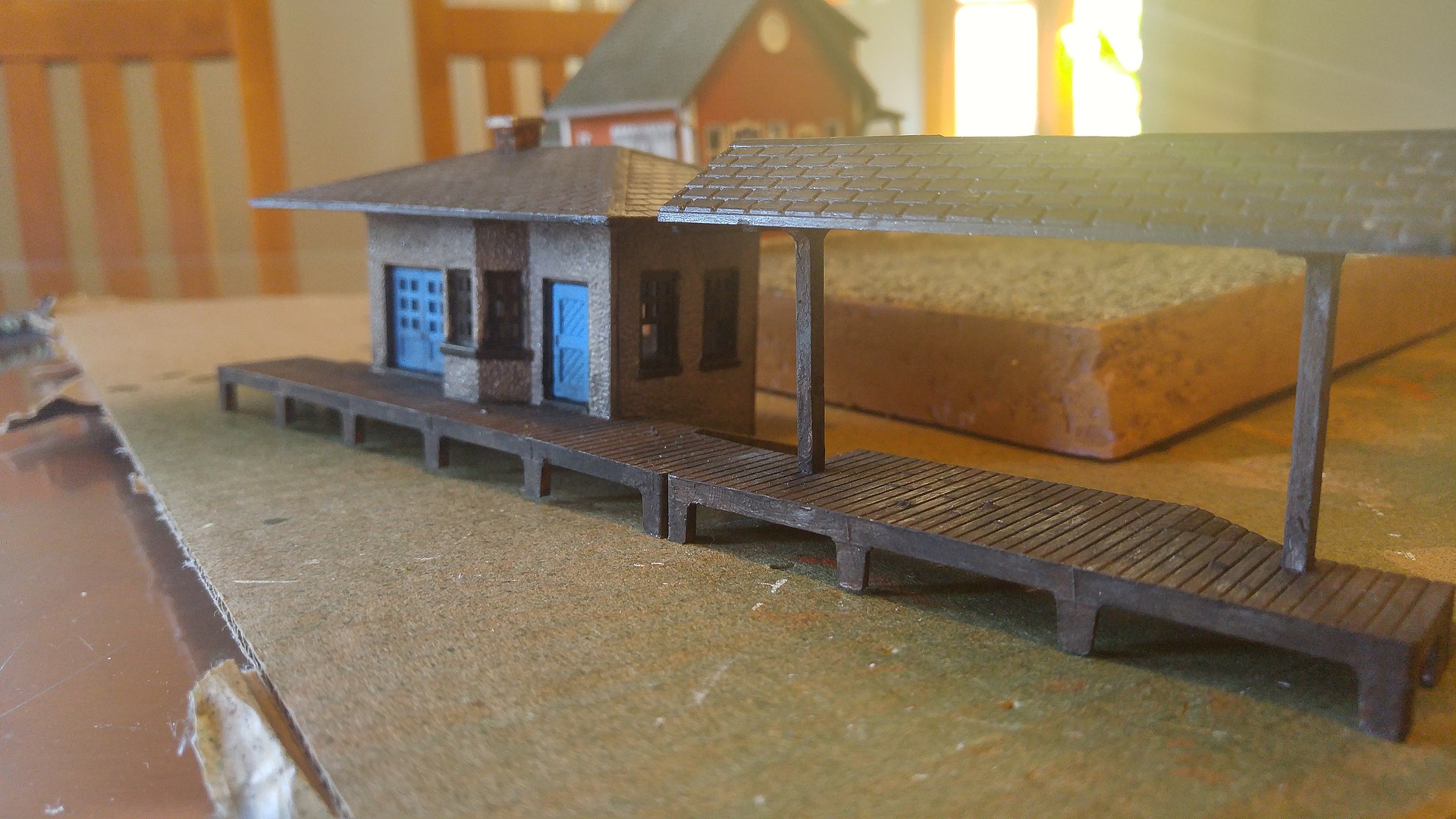 Suburban Station Snap Kit -- HO Scale Model Railroad Building -- #45173 ...