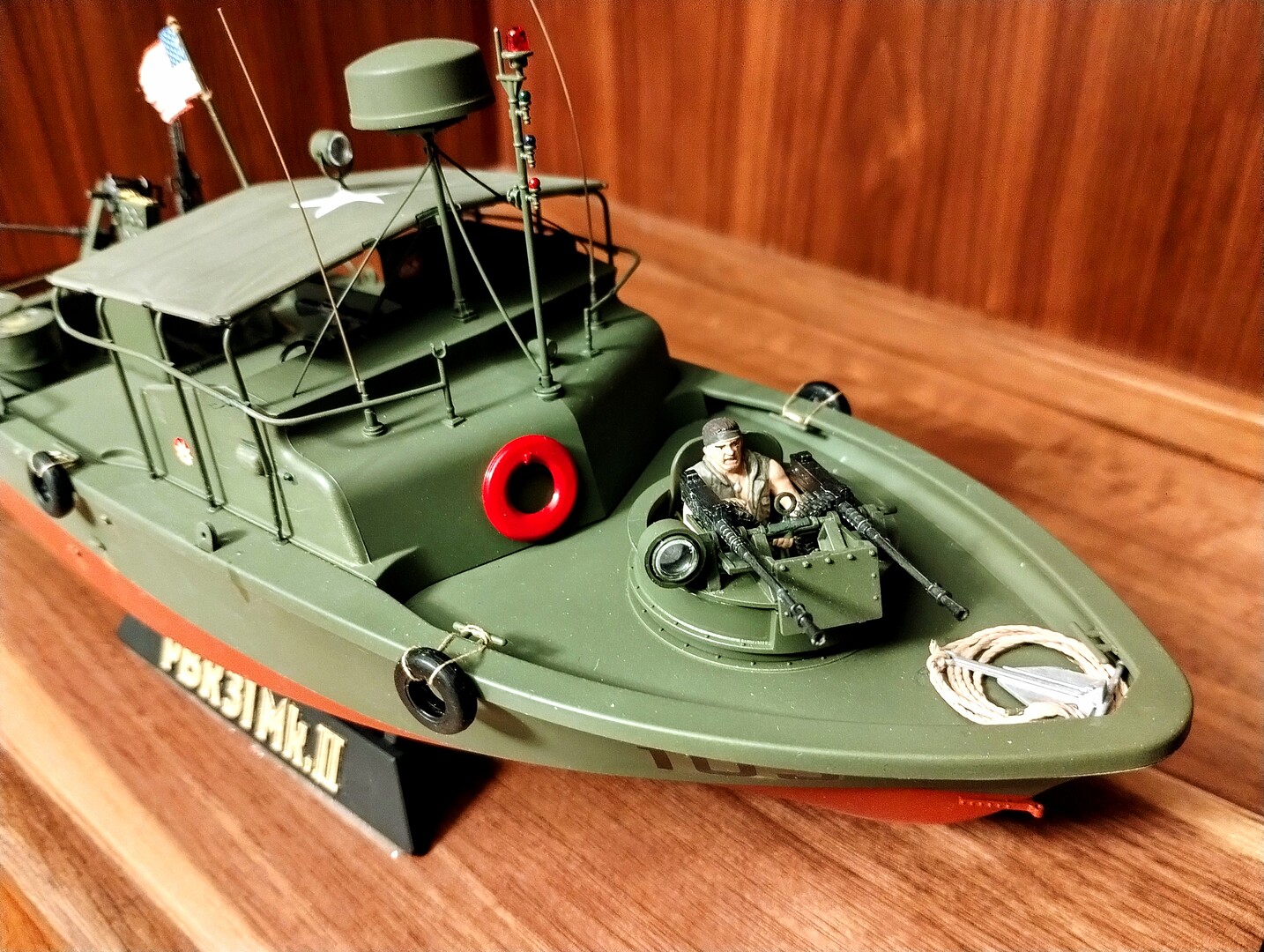 US Navy PBR31 MkII Pibber Boat -- Plastic Model Military Ship Kit -- 1/ ...