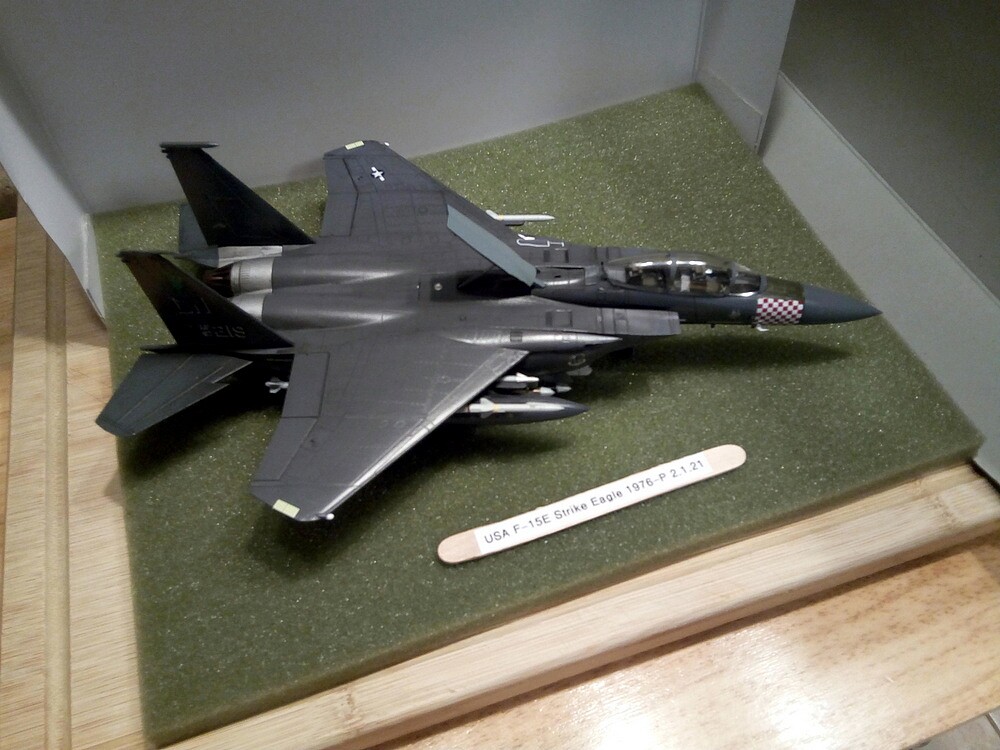 F-15E Strike Eagle -- Plastic Model Airplane Kit -- 1/72 Scale ...