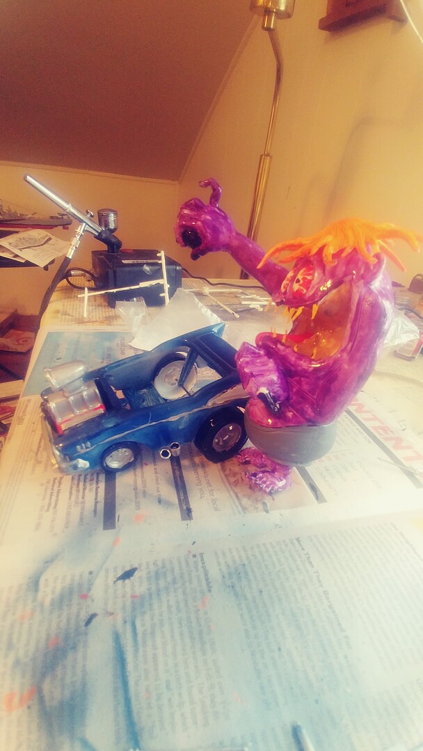 Ed Big Daddy Roth Mr. Gasser -- Plastic Model Car Kit -- 1/25 Scale ...