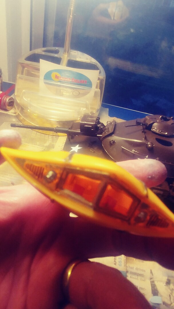 Voyage to the Bottom of the Sea Mini Flying Submarine -- Plastic Model ...