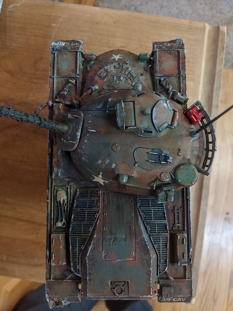 M-48 A-2 Patton Tank -- Plastic Model Tank Kit -- 1/35 Scale -- #857853 ...