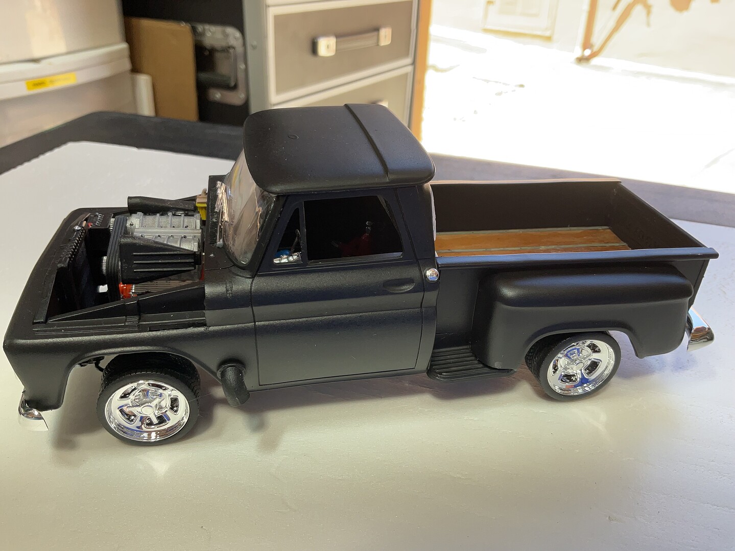 1965 Chevy Stepside Pickup 2'n1 -- Plastic Model Truck Kit -- 1/25 ...