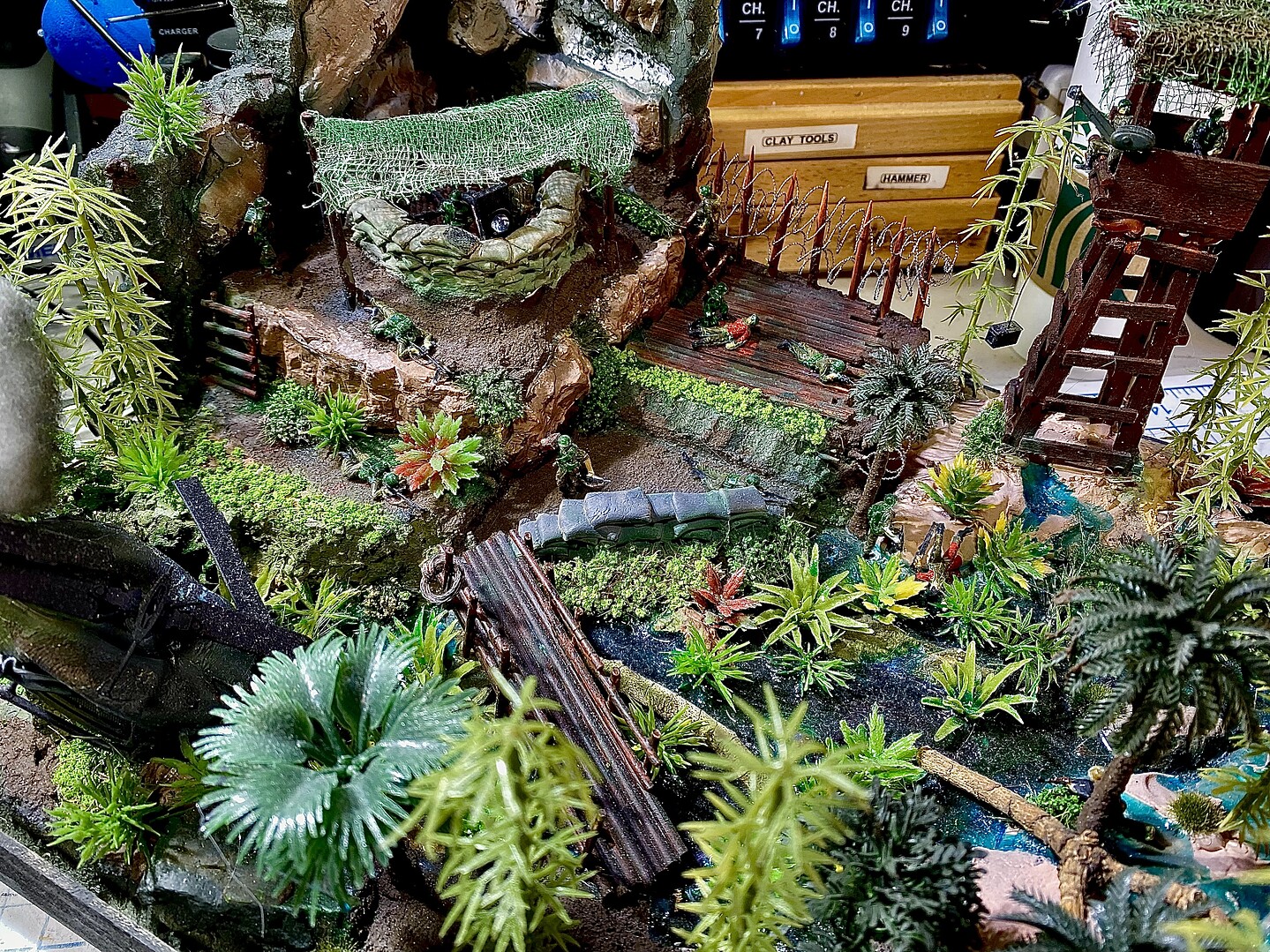 WWII Battlefield Buildings -- Plastic Model Military Diorama -- 1/72 ...