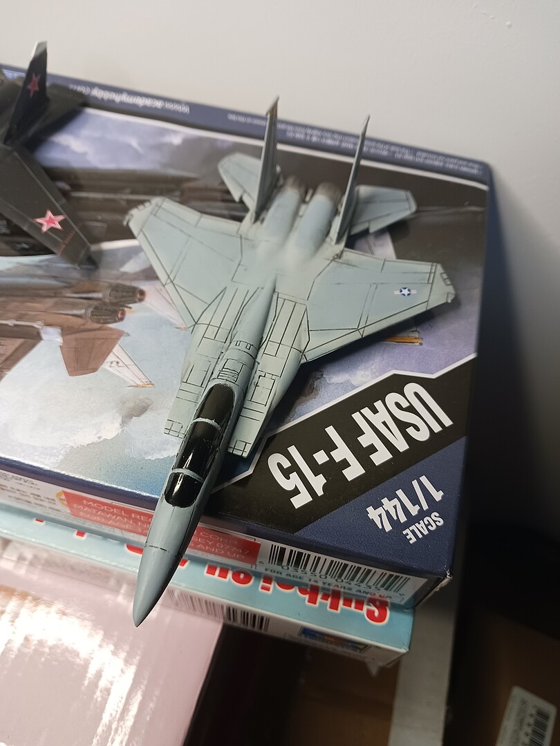 F-15 Eagle -- Plastic Model Airplane Kit -- 1/144 Scale -- #12609 ...