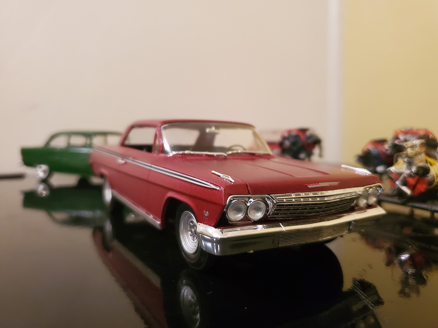 1962 Chevy Impala SS Hardtop (3 in 1) -- Plastic Model Car Kit -- 1/25 ...