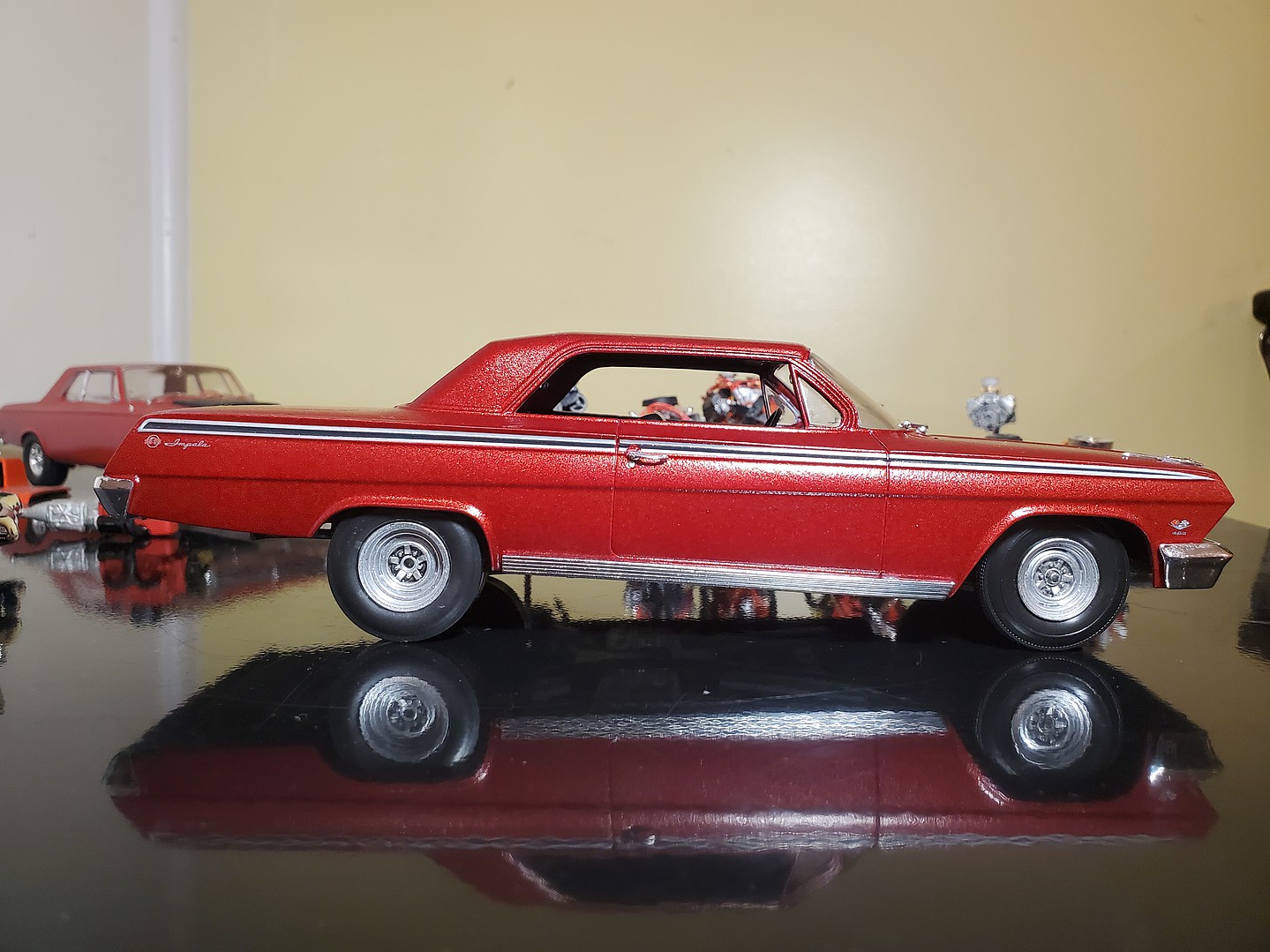 1962 Chevy Impala SS Hardtop (3 in 1) -- Plastic Model Car Kit -- 1/25 ...