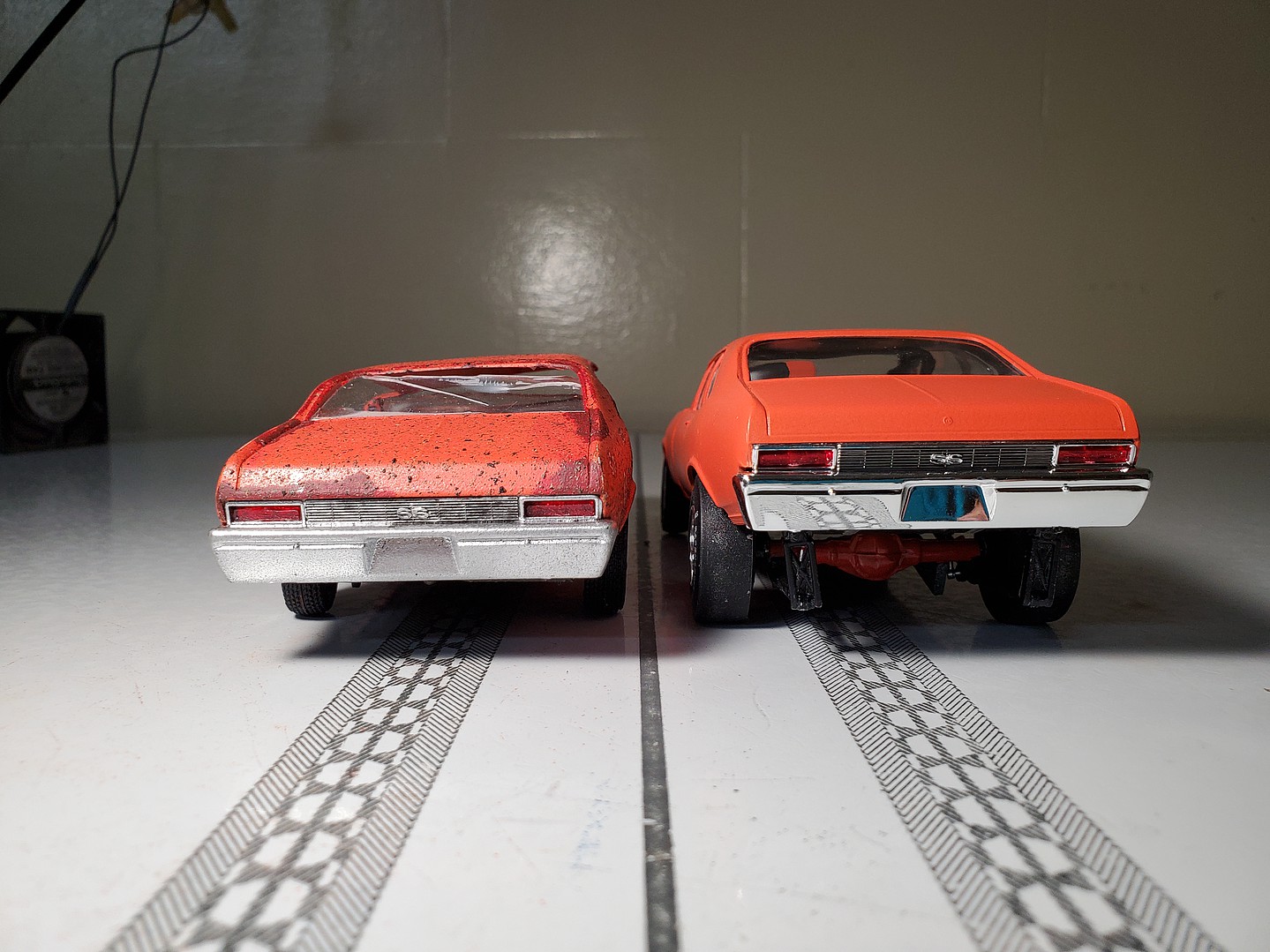 1972 Chevy Nova SS 'Old Pro' 2T -- Plastic Model Car Kit -- 1/25 Scale ...