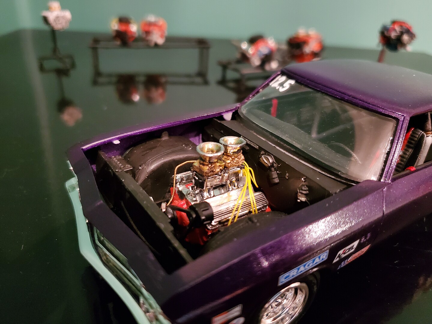 1969 Chevy Chevelle Hardtop -- Plastic Model Car Kit -- 1/24 Scale ...