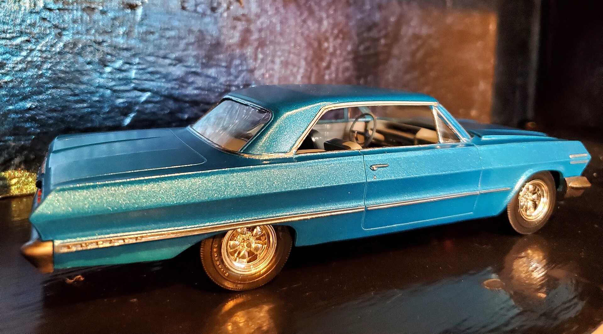 1963 Chevy Impala SS 2T -- Plastic Model Car Kit -- 1/25 Scale -- #1149 ...