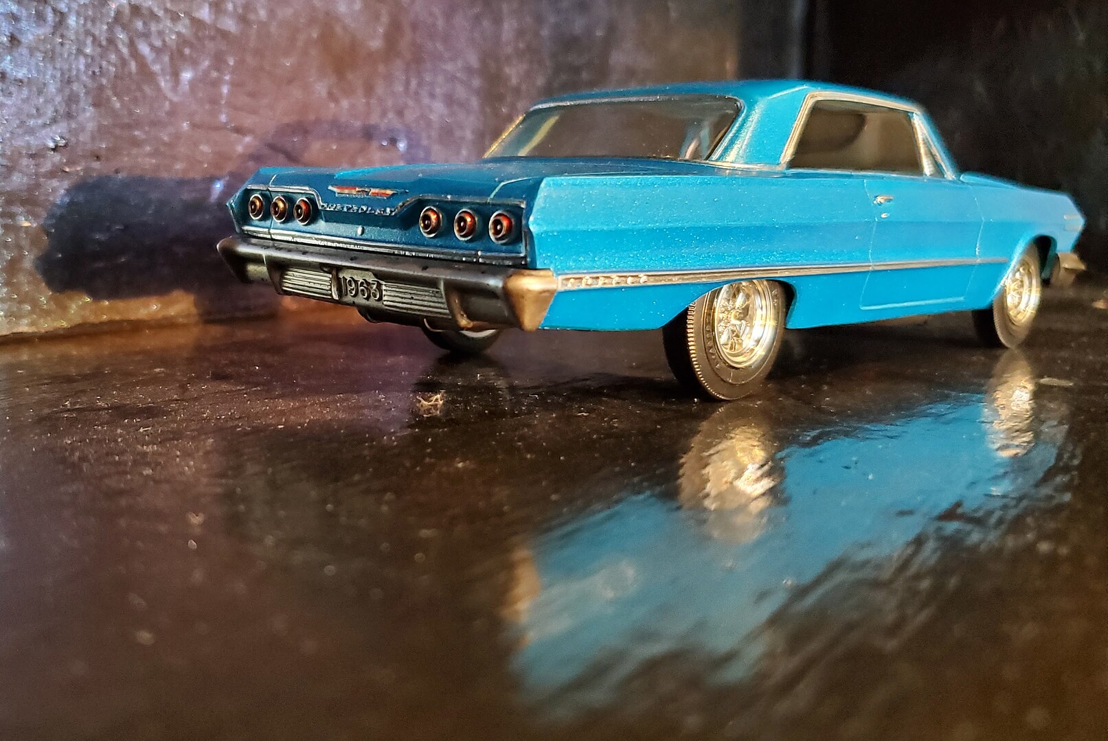 1963 Chevy Impala SS 2T -- Plastic Model Car Kit -- 1/25 Scale -- #1149 ...