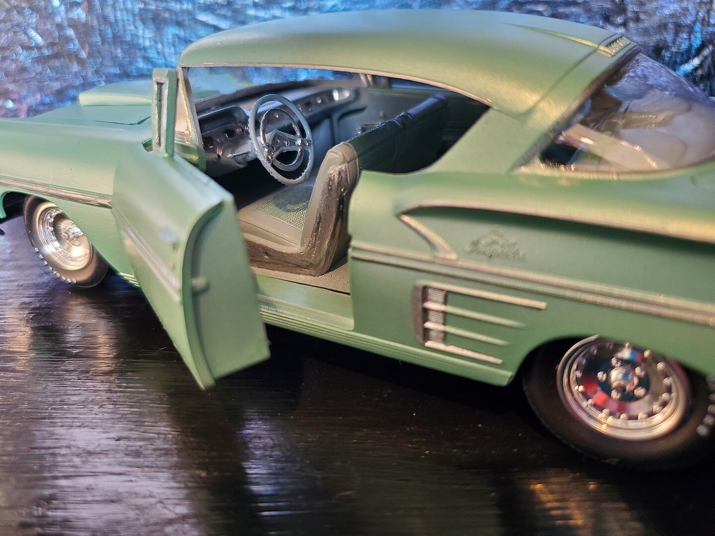 58 Chevy Impala Hardtop Ala Impala -- Plastic Model Car Vehicle Kit ...