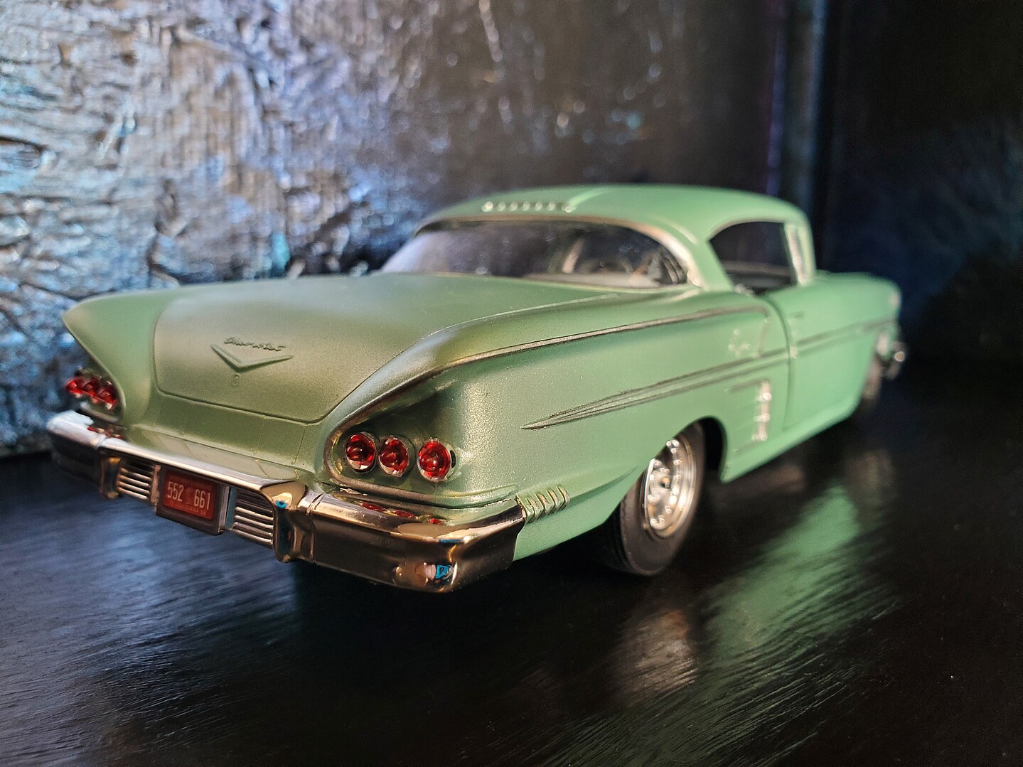 58 Chevy Impala Hardtop Ala Impala -- Plastic Model Car Vehicle Kit -- 1/25 Scale -- #1301 ...