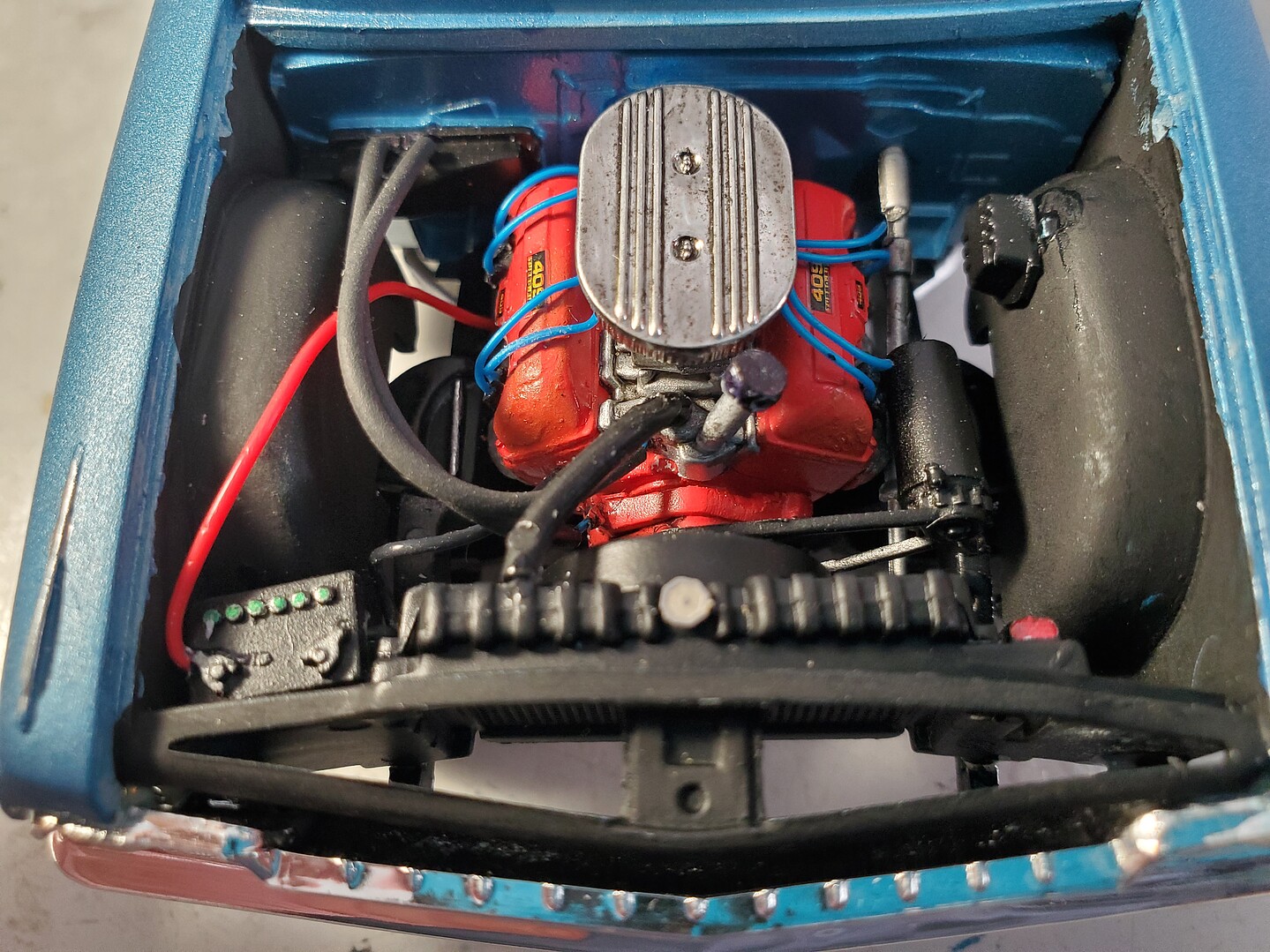 '62 Chevy Impala Convertible -- Plastic Model Car -- 1/25 Scale ...