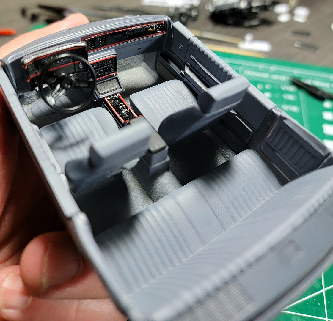 1986 Chevrolet Monte Carlo SS -- Plastic Model Car Kit -- 1/24 Scale ...