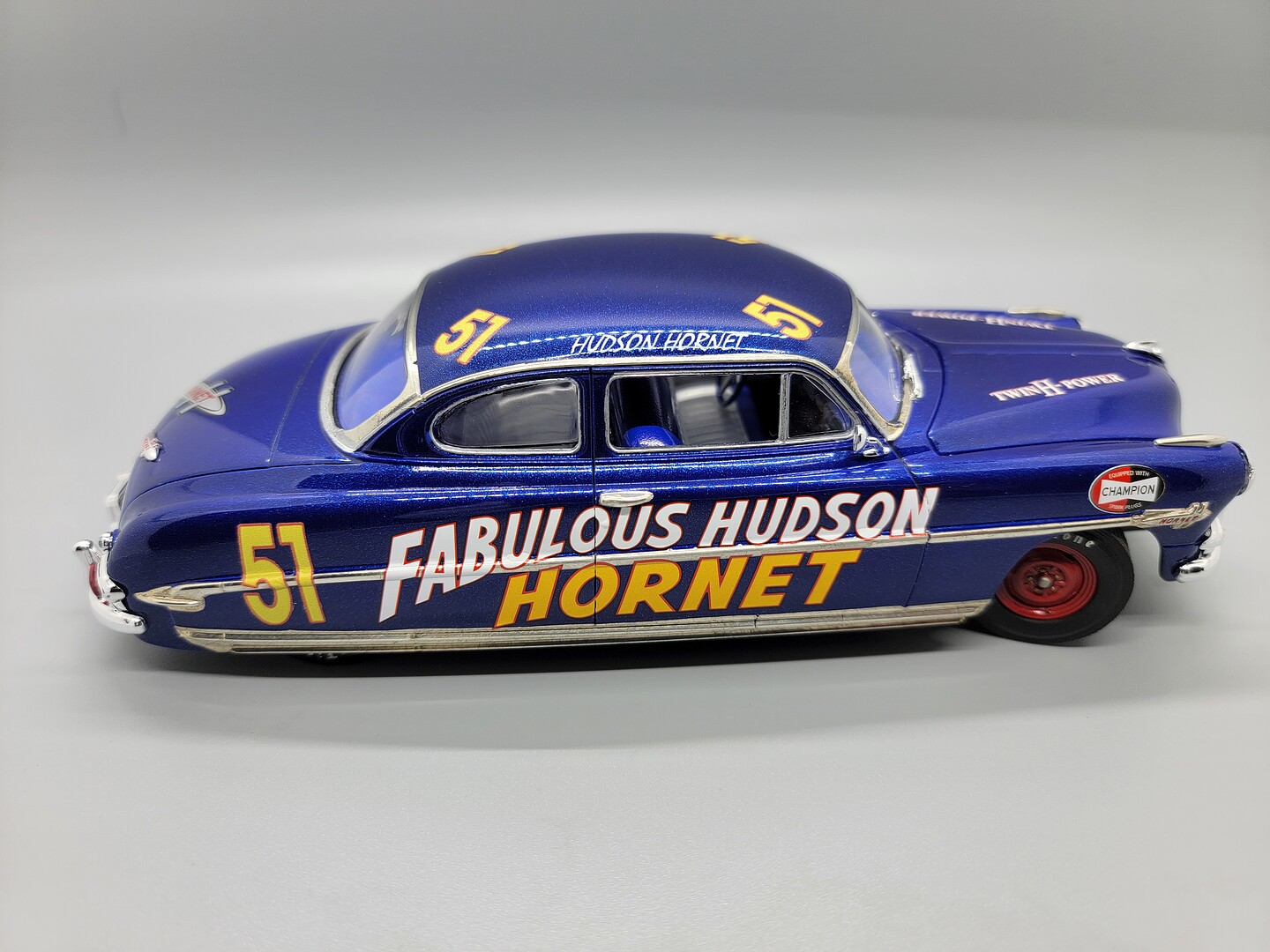1953 Hudson Hornet -- Plastic Model Car Kit -- 1/25 Scale -- #1200 ...