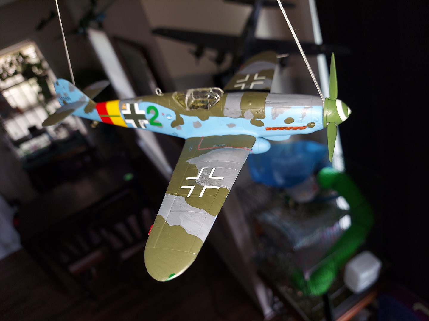 Messerschmitt BF109 G-10 -- Plastic Model Airplane Kit -- 1/48 Scale ...