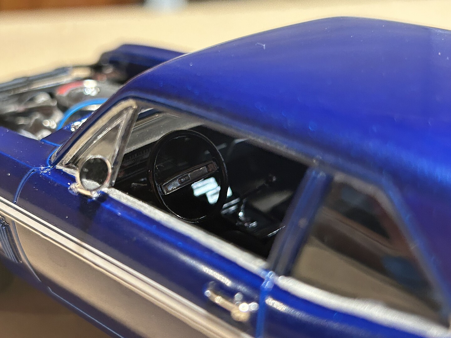 Model Kit Revell 1969 Chevy Nova Yenko 1:25 Scale - 111 Piece Plastic ...
