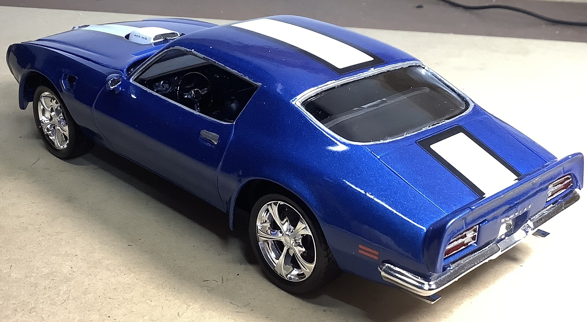 1970 Pontiac Firebird Car -- Plastic Model Car Kit -- 1/24 Scale ...