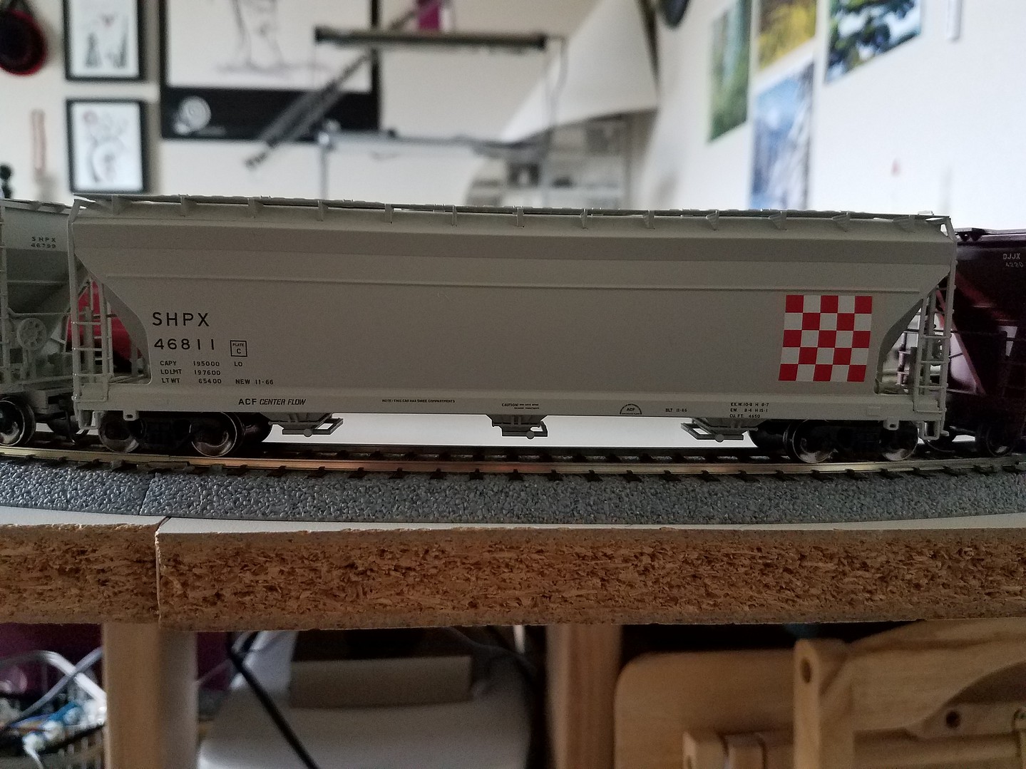 Gallery Pictures Atlas 4650 Covered Hopper Ralston Purina #46811 HO ...
