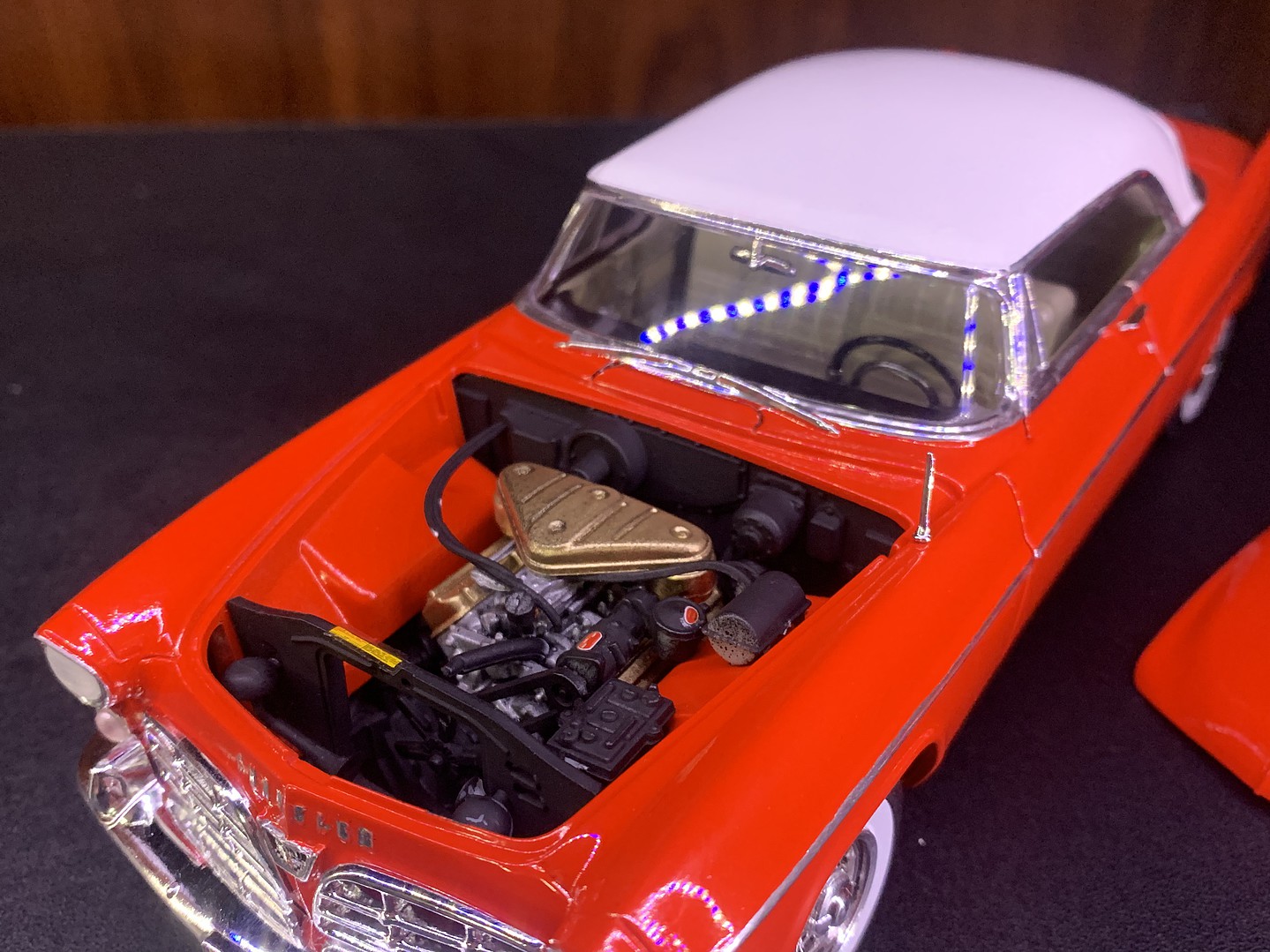 1956 Chrysler 300B -- Plastic Model Car Kit -- 1/25 Scale -- #1207 ...