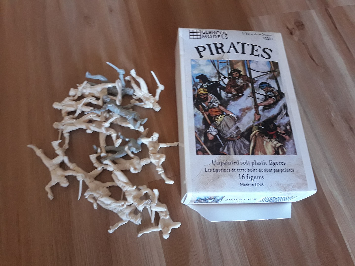 Gallery Pictures Glencoe Pirates (16) Plastic Model Pirate Figure 1/32 ...