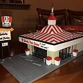 Life-Like Kentucky Fried Chicken(R) Drive In Kit Model Train Building ...