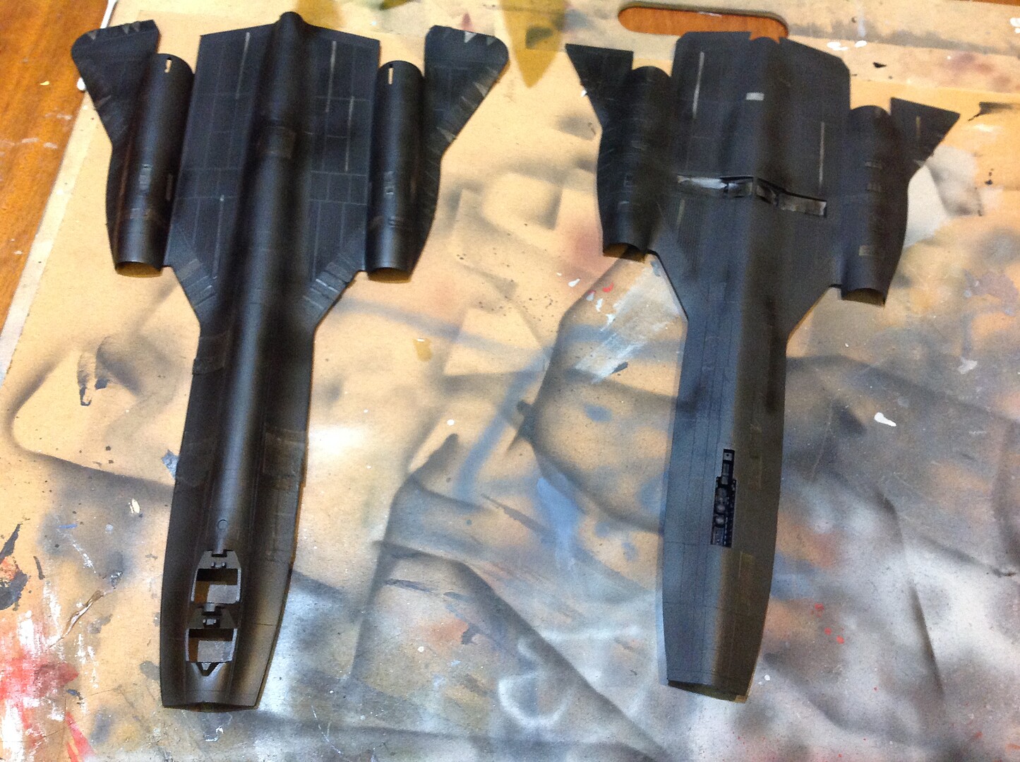 SR-71A Blackbird -- Plastic Model Airplane Kit -- 1/72 Scale -- #855810 ...