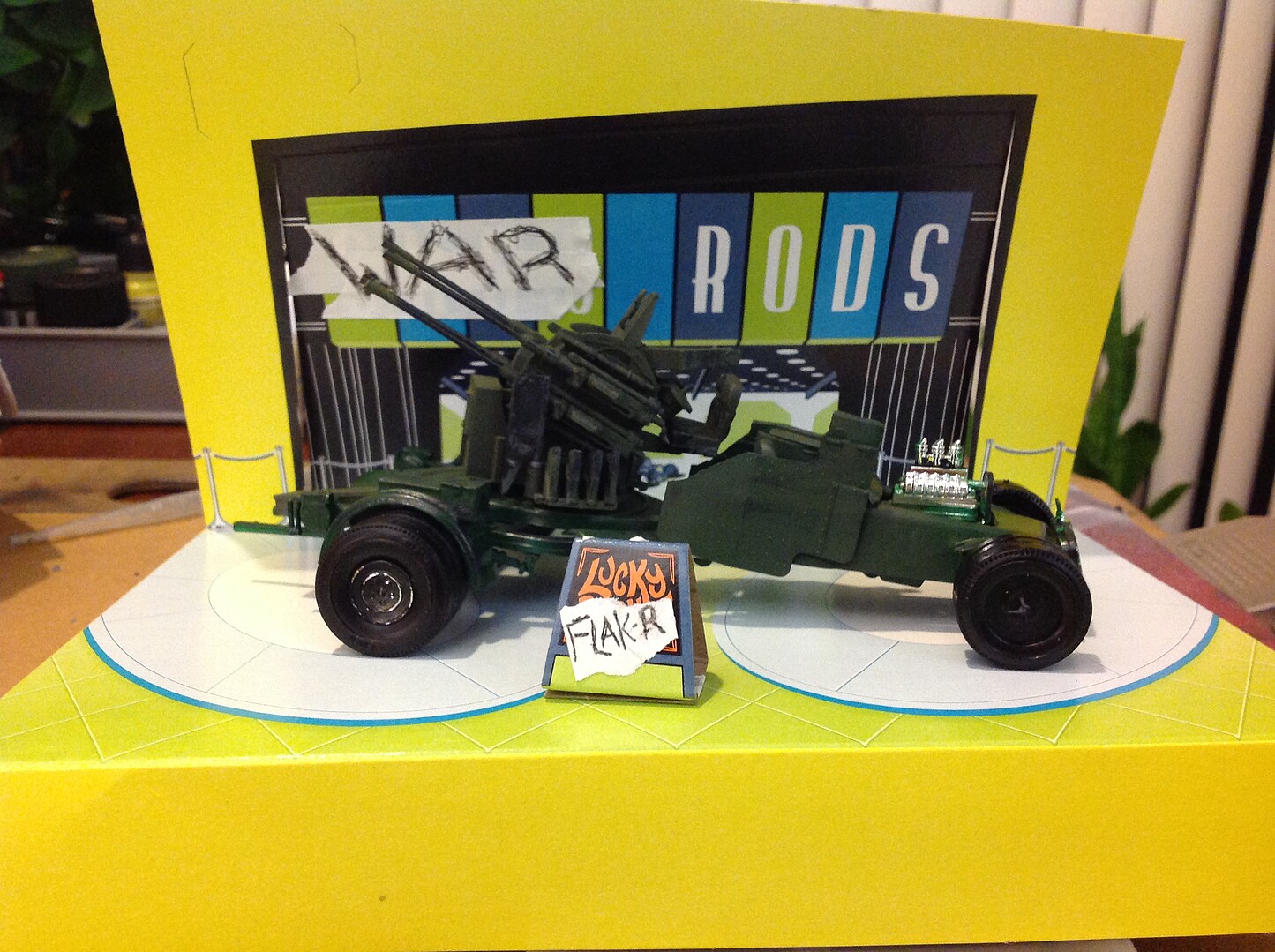 German 2mm Flakvierling 38 -- Plastic Model Military Vehicle Kit -- 1/ ...