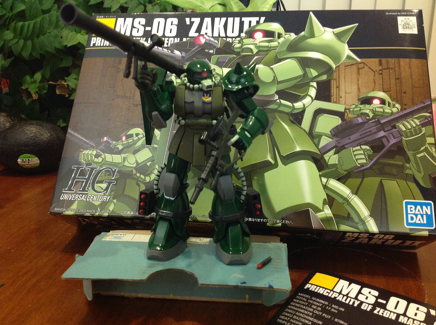 1/144 HG Universal Century Series- #040 MS06 Zaku II Mass Production Type pictures by Joseph ...