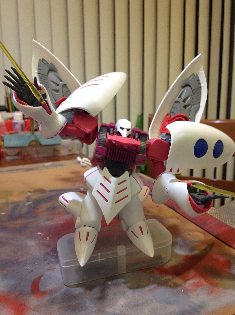 High Grade Gundam AMX-004 Quebley -- Snap Together Plastic Model Figure ...