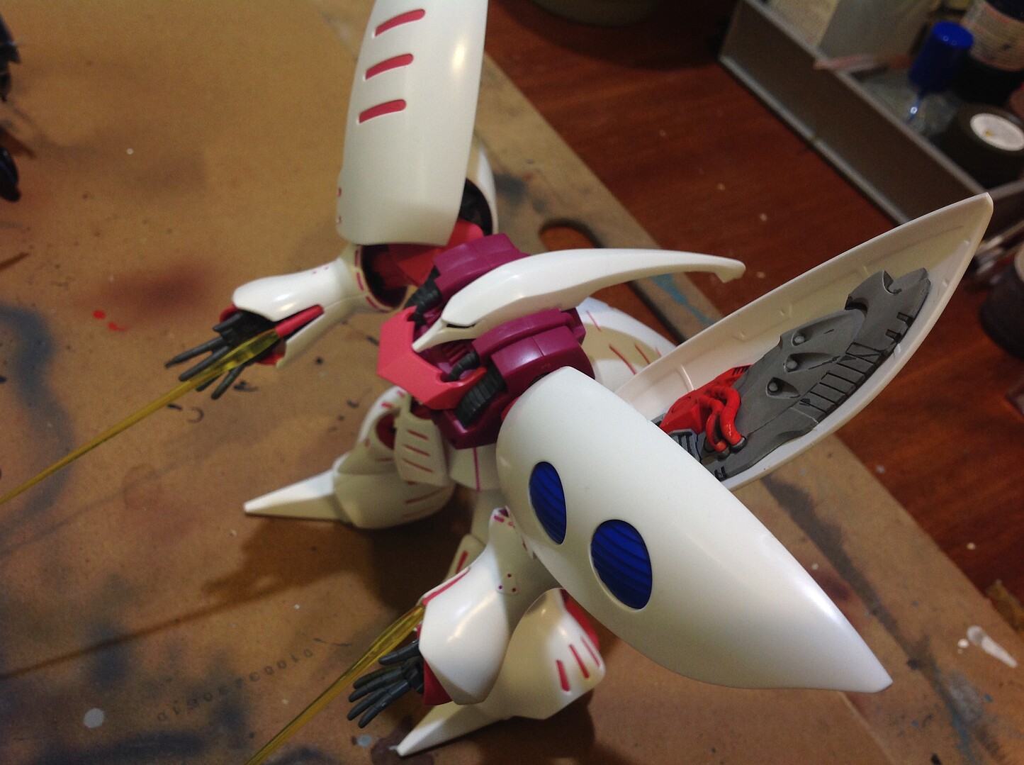 High Grade Gundam AMX-004 Quebley -- Snap Together Plastic Model Figure ...