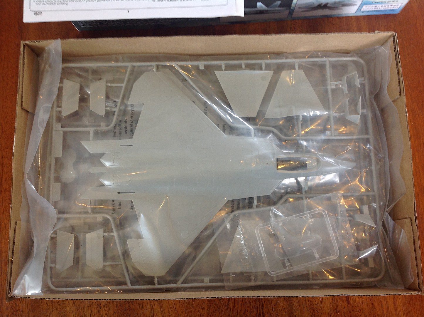 EZ F-22 Raptor -- Plastic Model Airplane Kit -- 1/72 Scale -- #80210 ...