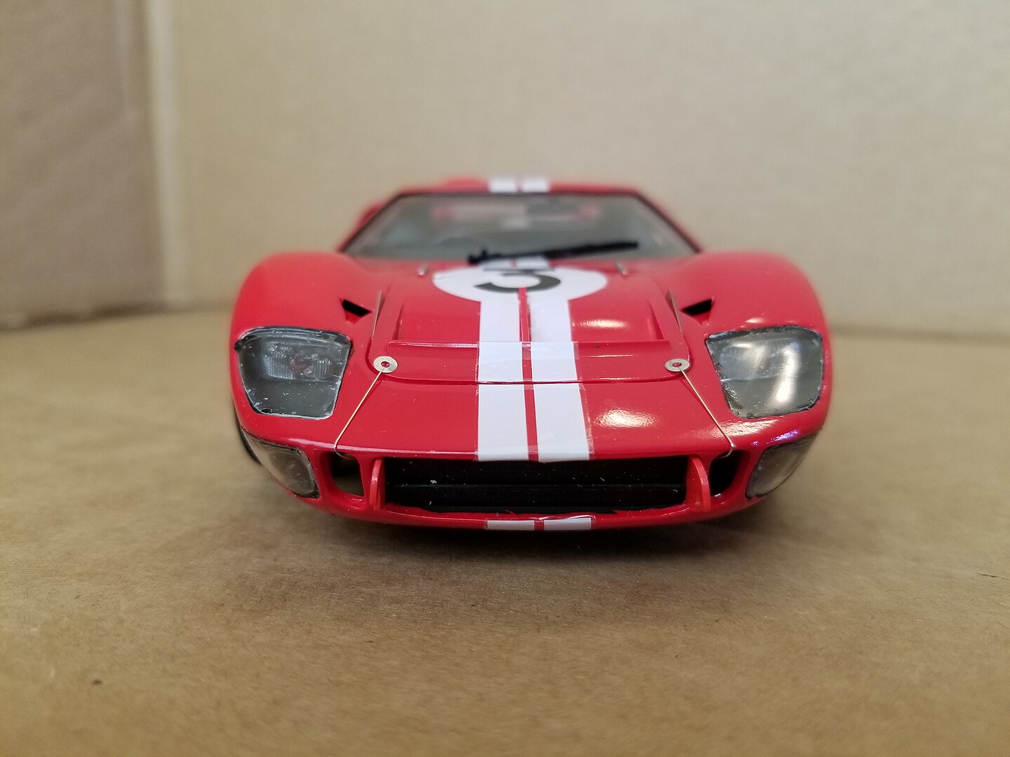 Ford GT40 Mk II 1966 LeMans Race Car -- Plastic Model Car Kit -- 1/24 ...