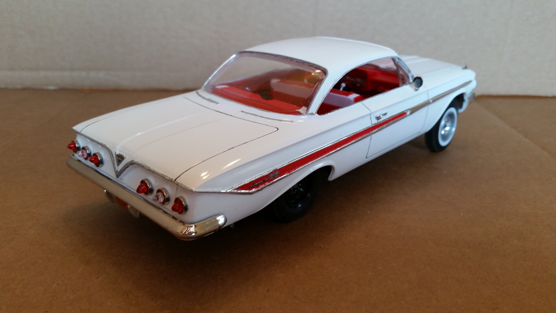 1961 Chevy Impala SS -- Plastic Model Car Kit -- 1/25 Scale -- #1013-12 ...