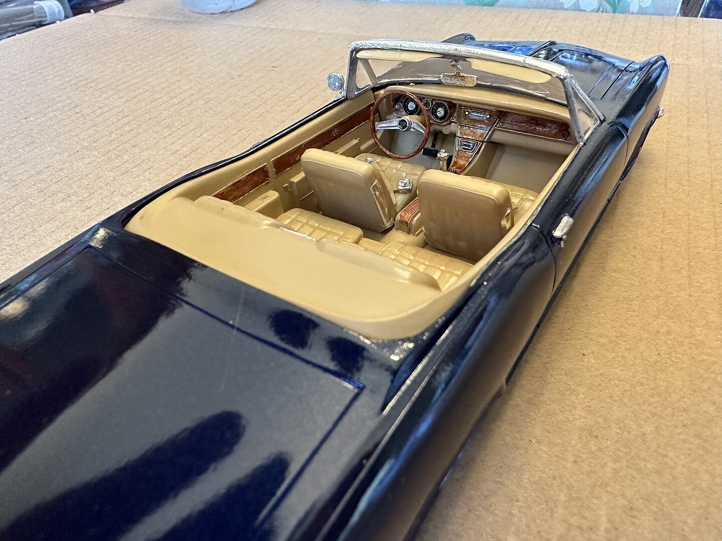 1965 Buick Riveria, George Barris -- Plastic Model Car Kit -- 1/25 ...