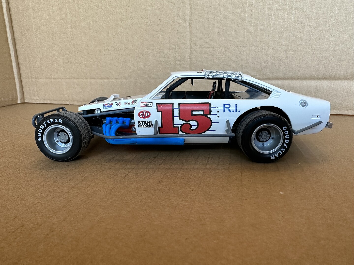 1974 Chevy Vega Modified Rat Trap Race Car -- Plastic Model Car Vehicle ...
