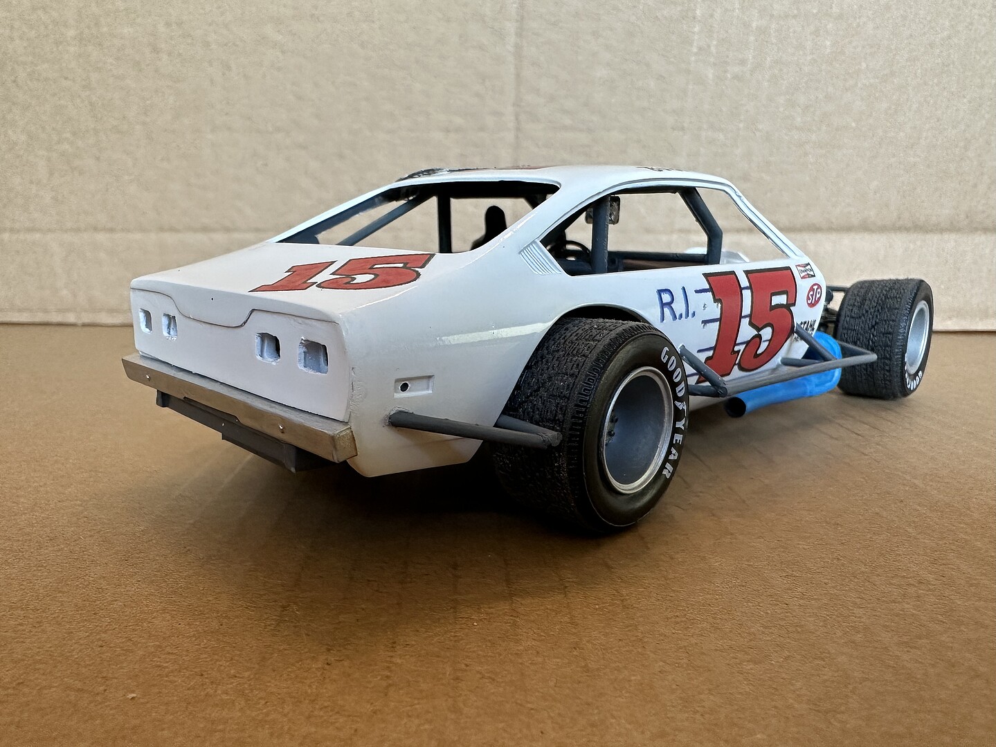 1974 Chevy Vega Modified Rat Trap Race Car -- Plastic Model Car Vehicle ...