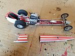 MPC Ramchargers Front Engine Dragster Plastic Model Car Vehicle Kit 1/ ...