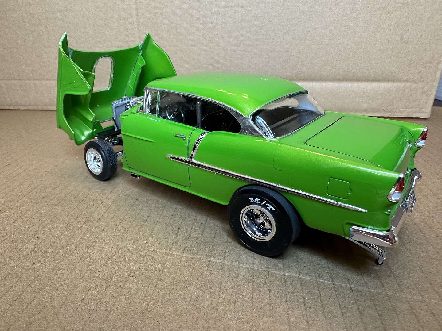 1955 Chevy Bel Air Street Machine -- Plastic Model Car Kit -- 1/24 ...