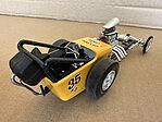 AMT Fiat Double Dragster Plastic Model Car Vehicle Kit 1/25 Scale #1380