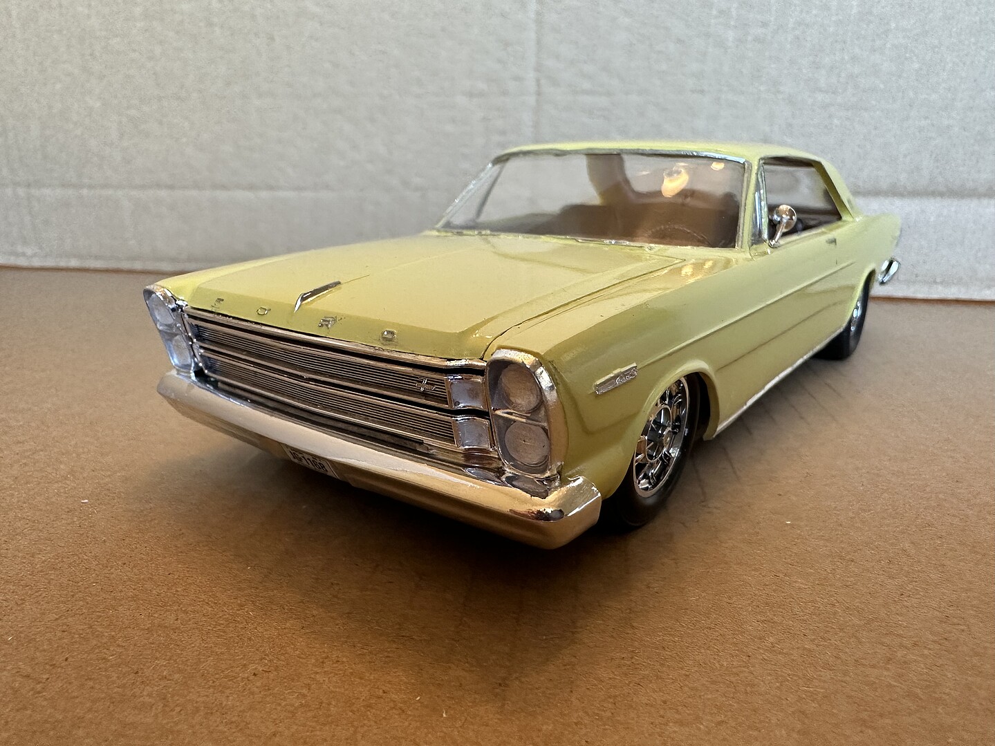 '66 Ford Galaxy Sweet Bippy -- Plastic Model Car Vehicle Kit -- 1/25 ...