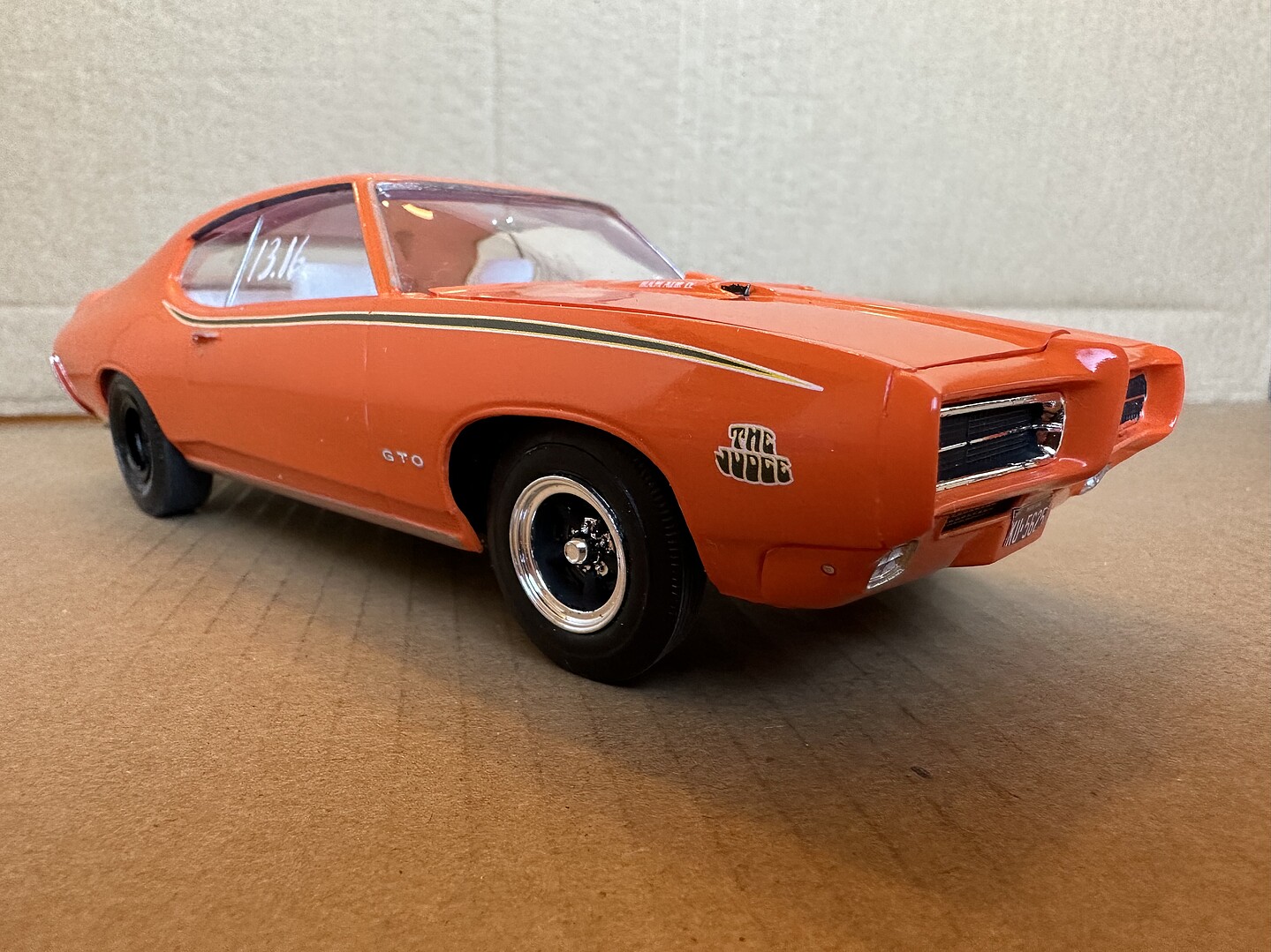 1969 Pontiac GTO -- Plastic Model Car Kit -- 1/24 Scale -- #4530 ...