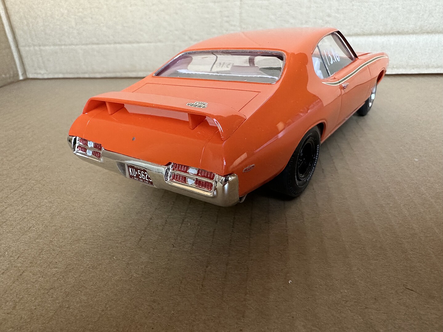 1969 Pontiac GTO -- Plastic Model Car Kit -- 1/24 Scale -- #4530 ...